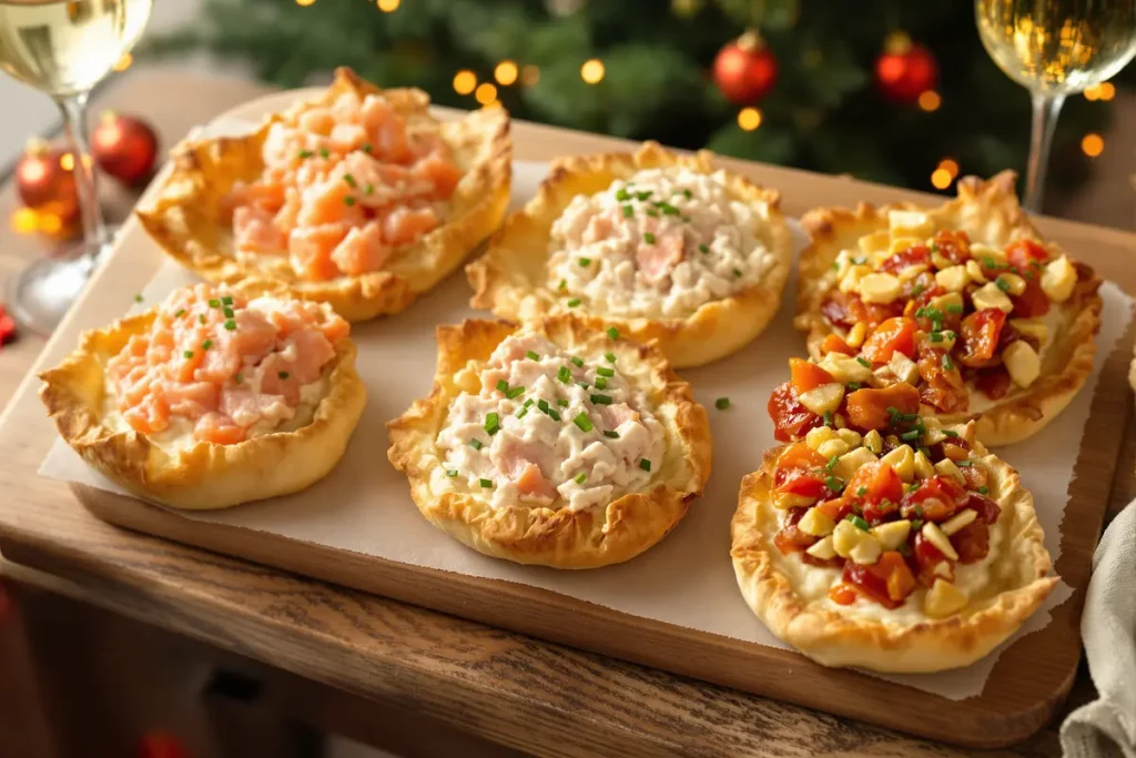 Feuilletés de fête pour Noël : une pâte, trois garnitures et zéro ...